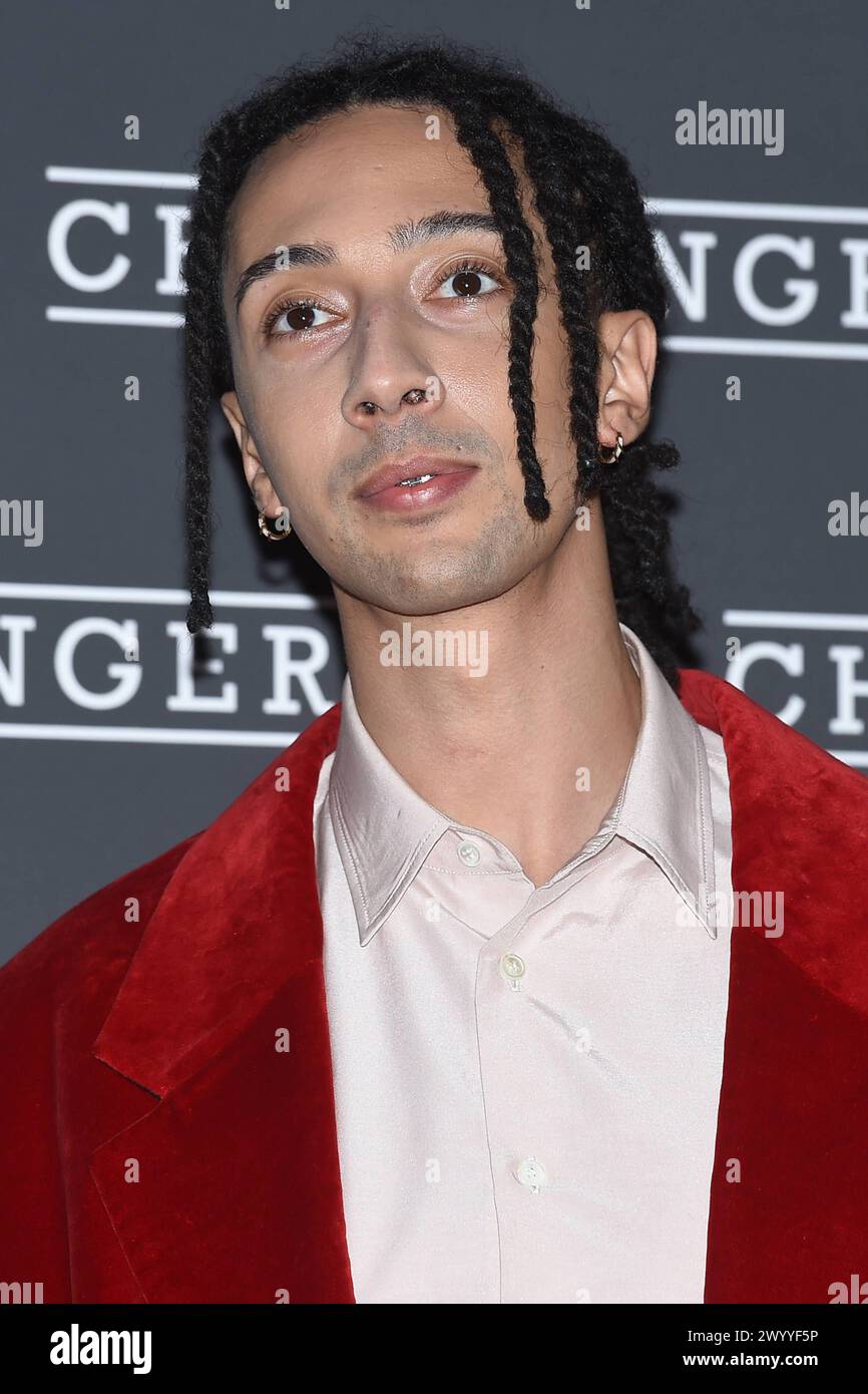 Premiere Challengers Ghali attends premiere Challengers Movie. Rome ...