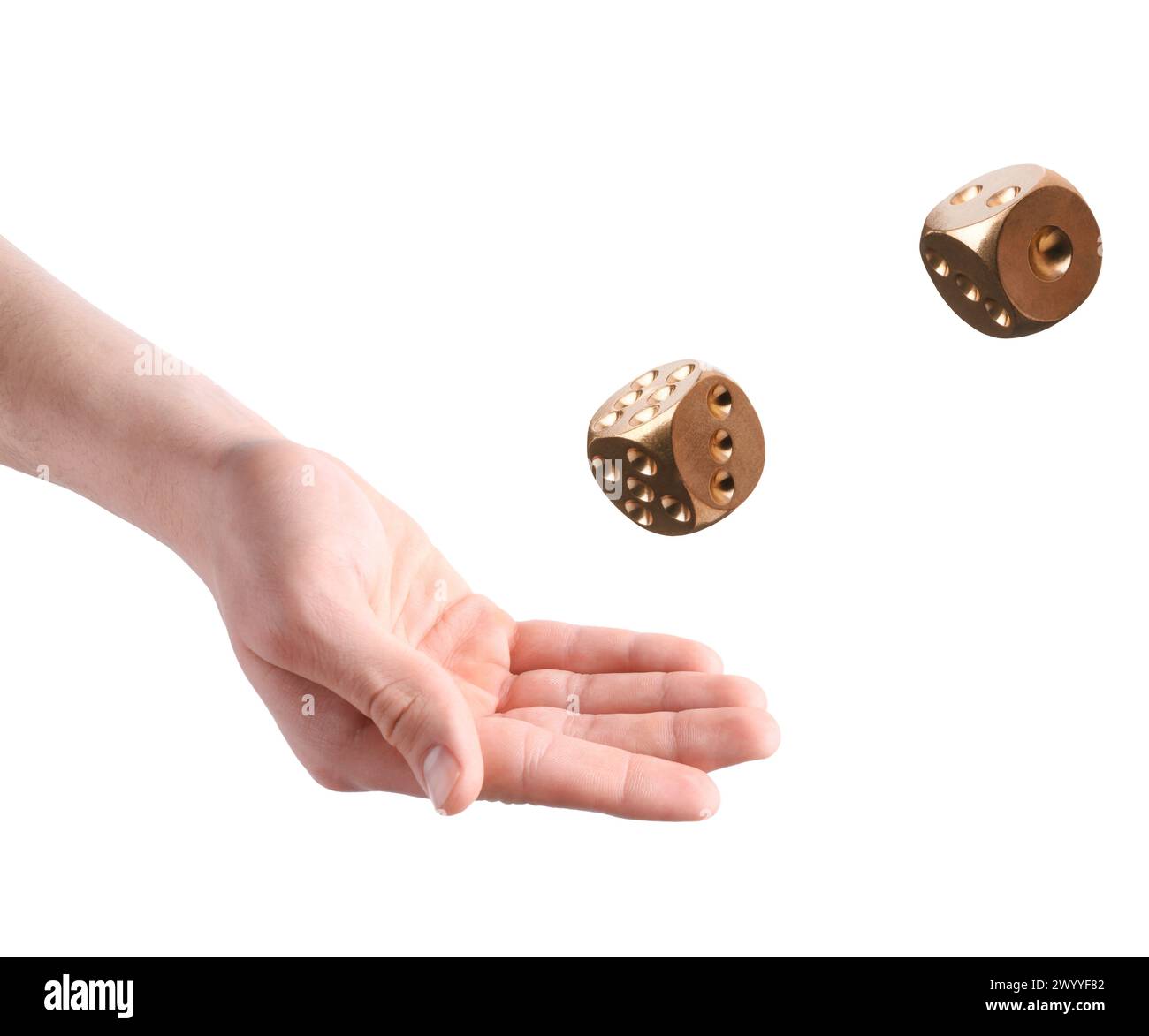 Throwing the dice hi-res stock photography and images - Alamy