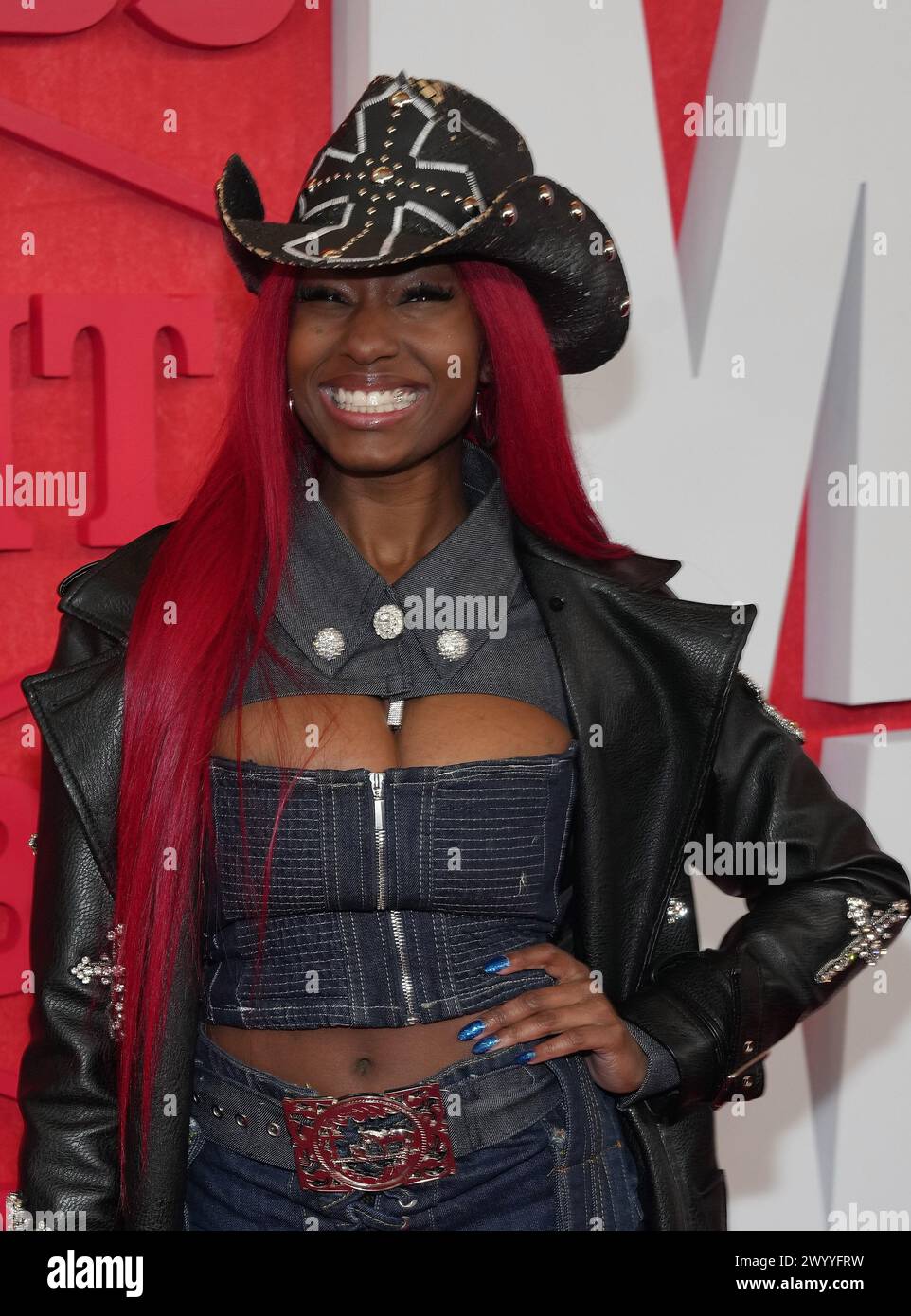 Reyna Roberts attends the 2024 CMT Music Awards at Moody Center on ...