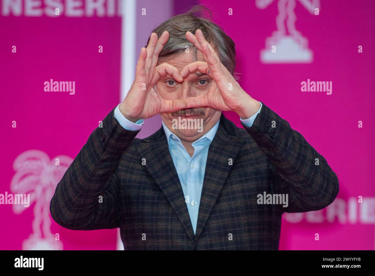 Cannes, France. 08th Apr, 2024. Pascal Demolon attending the Pink ...