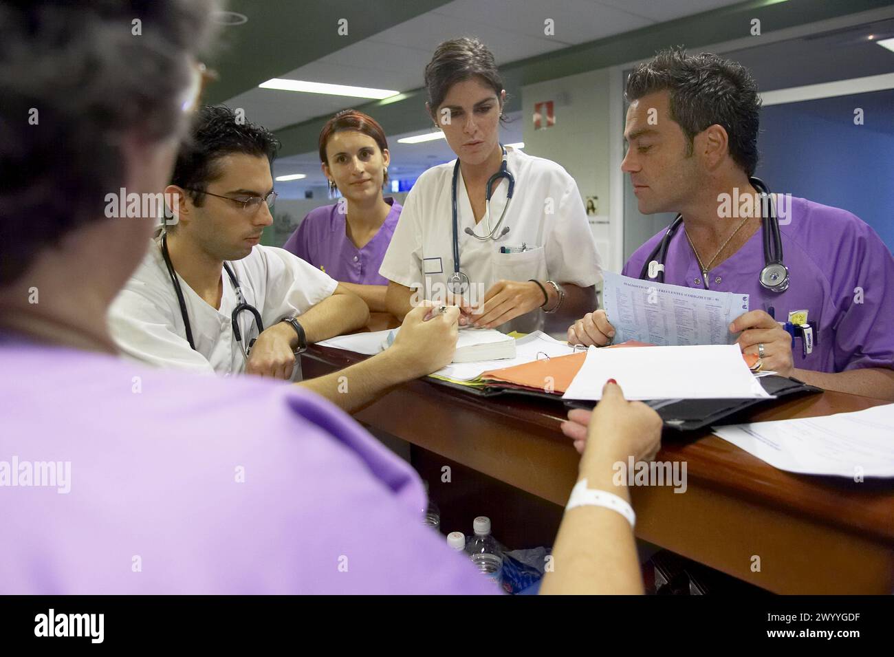 Emergency room, Control counter. Hospital Universitario Gran Canaria ...