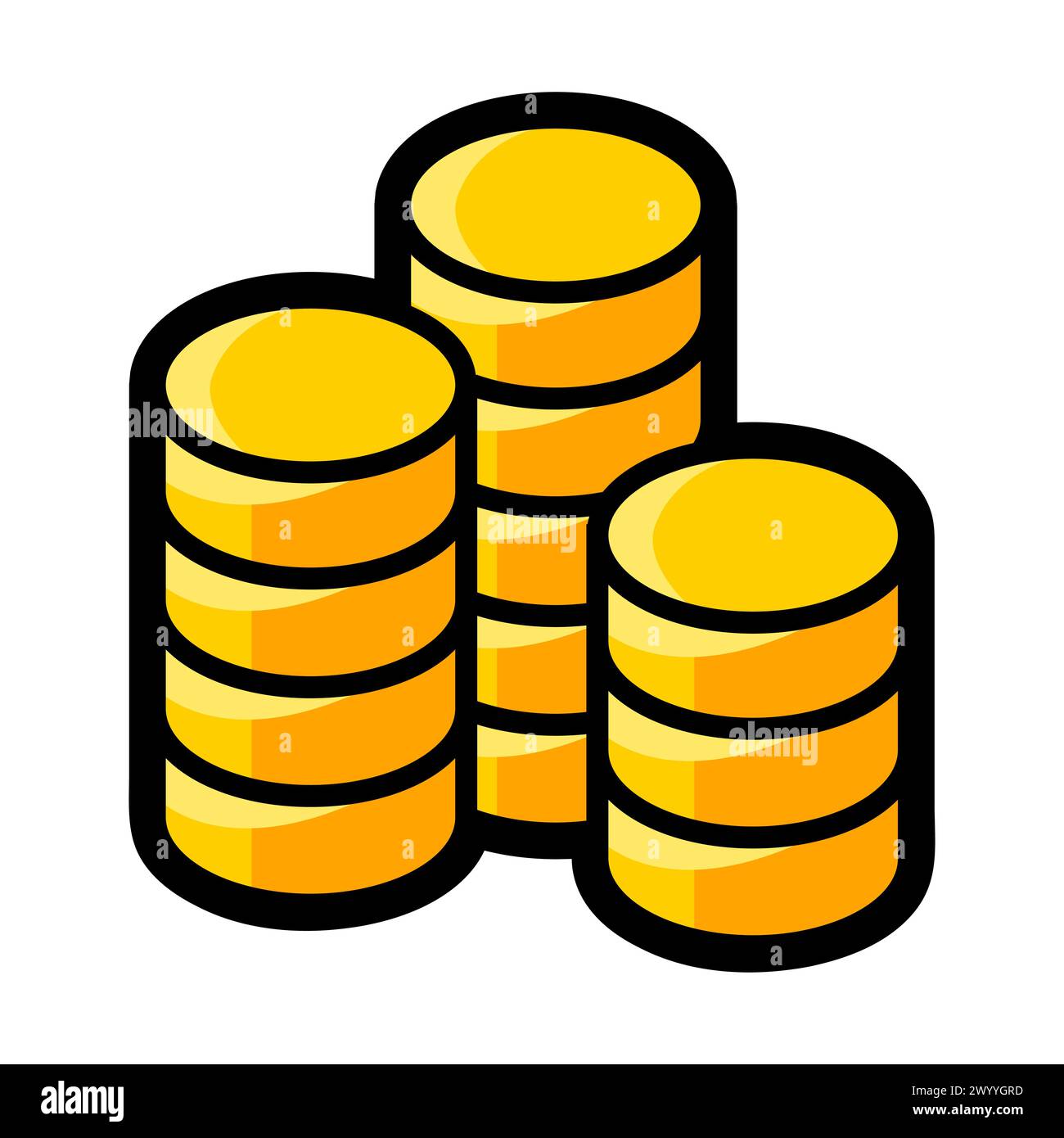 Money icon in isometry style. Finance image for website, app, logo, UI ...