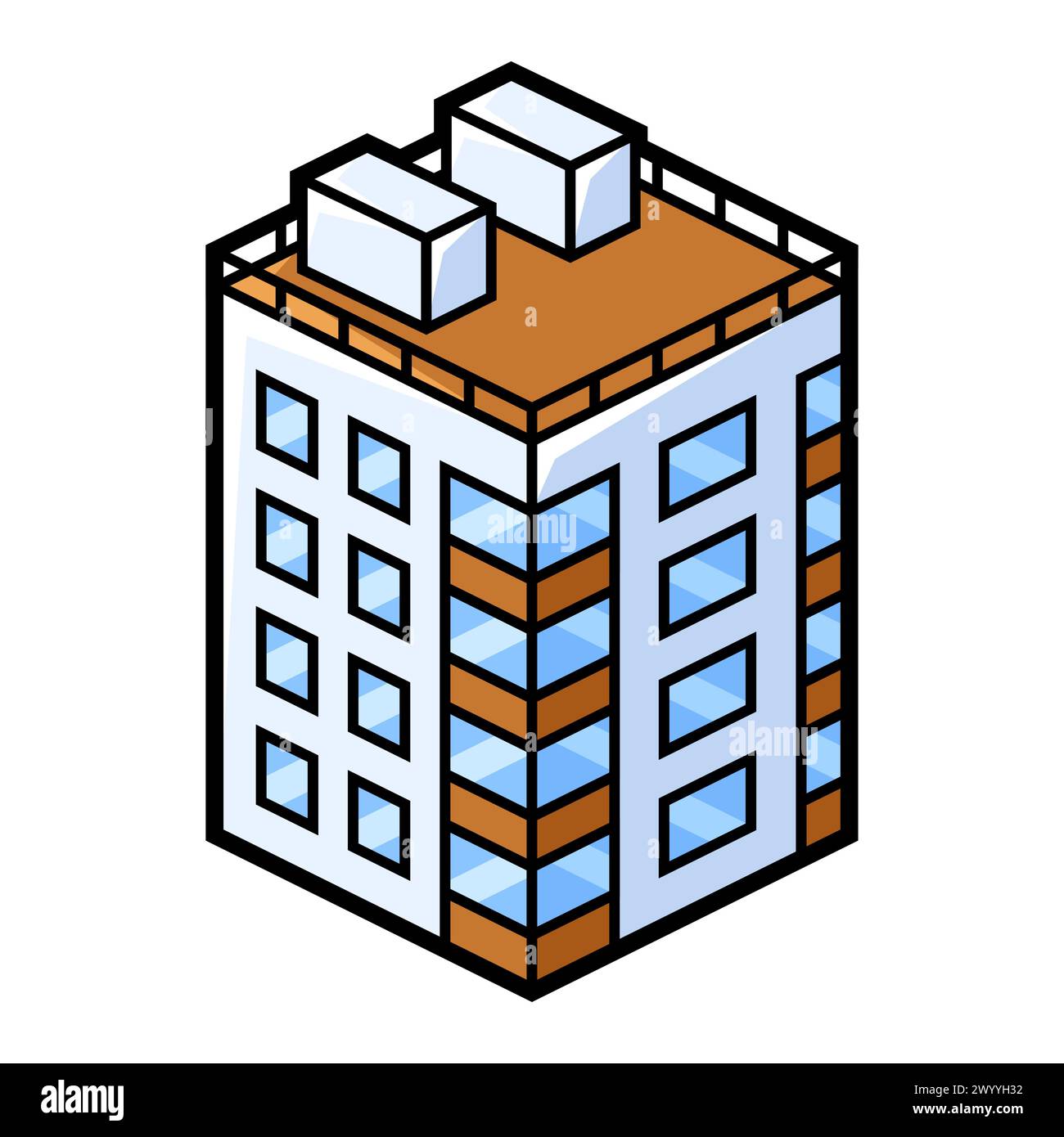 House icon in isometry style. Real estate image for website, app, logo ...