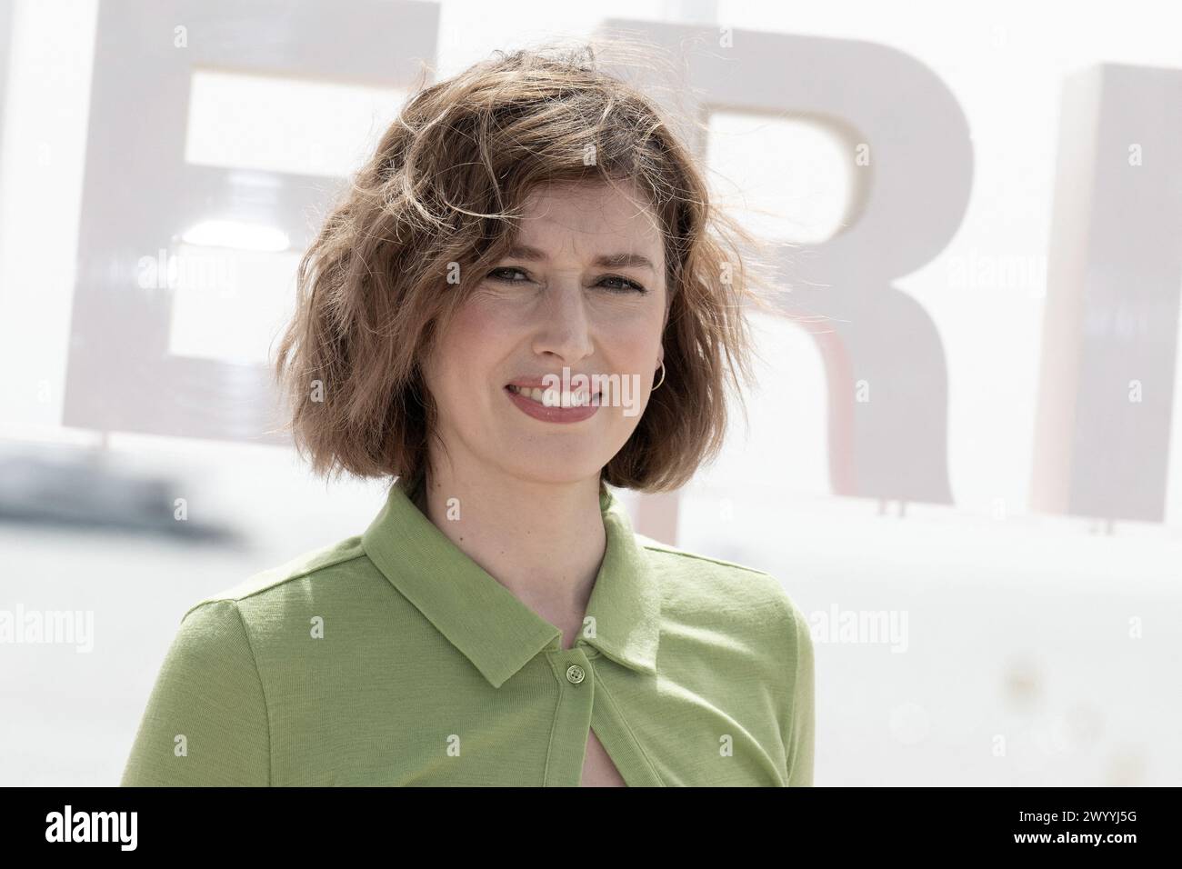 Cannes, France. 08th Apr, 2024. Louise Coldefy attends the Fiasco ...