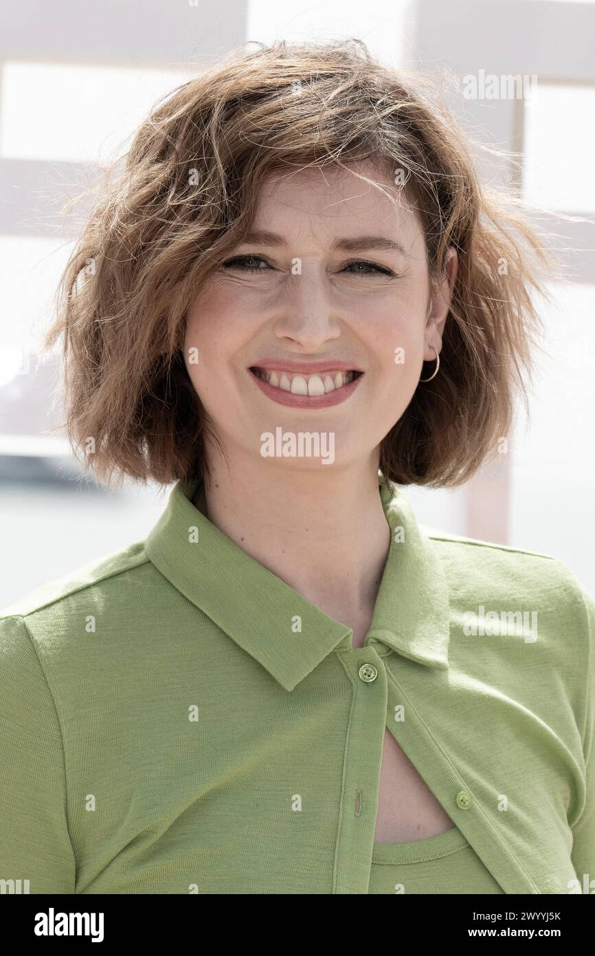 Cannes, France. 08th Apr, 2024. Louise Coldefy attends the Fiasco ...