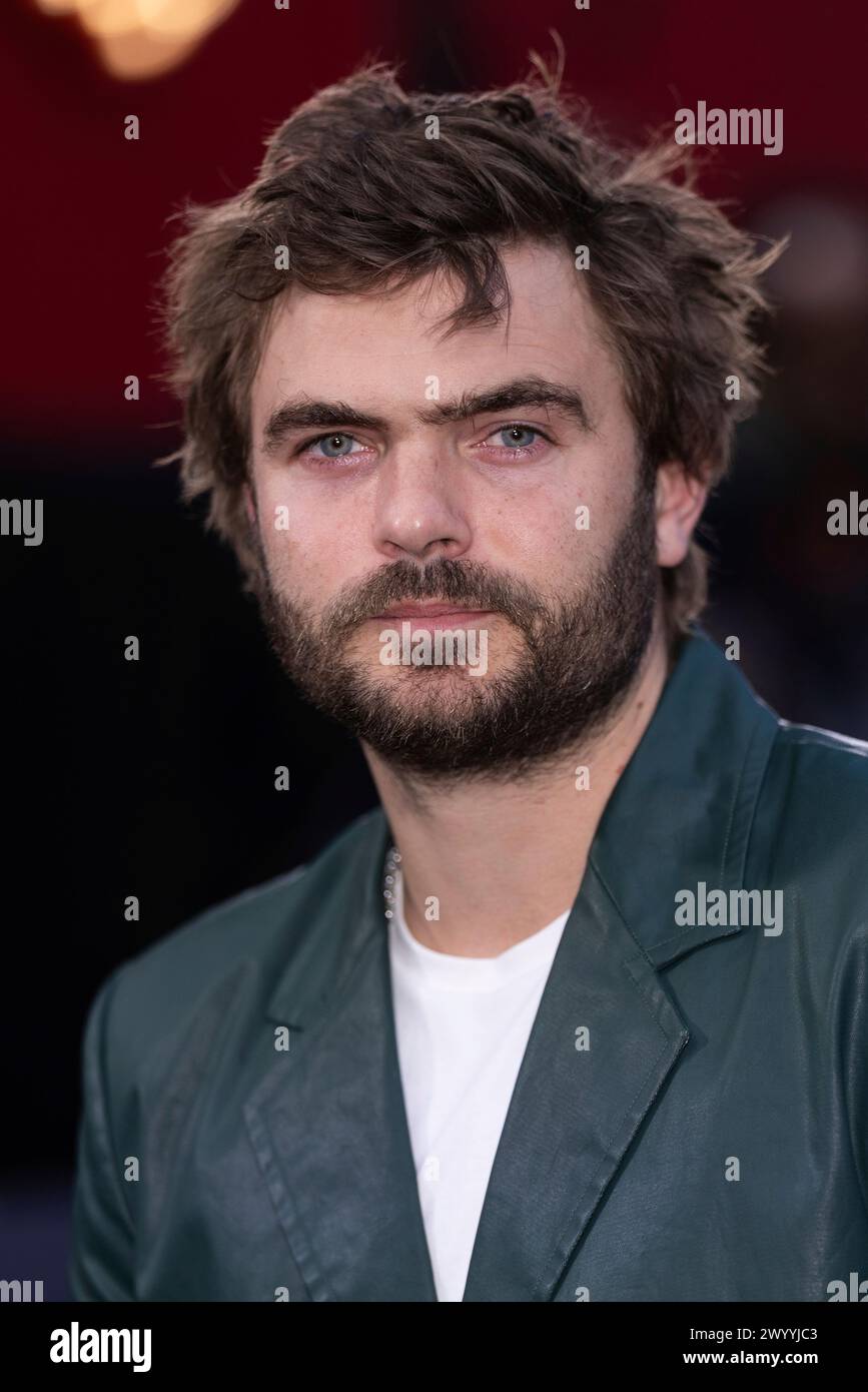 Alex Roe poses for photographers upon arrival at the World premiere of ...
