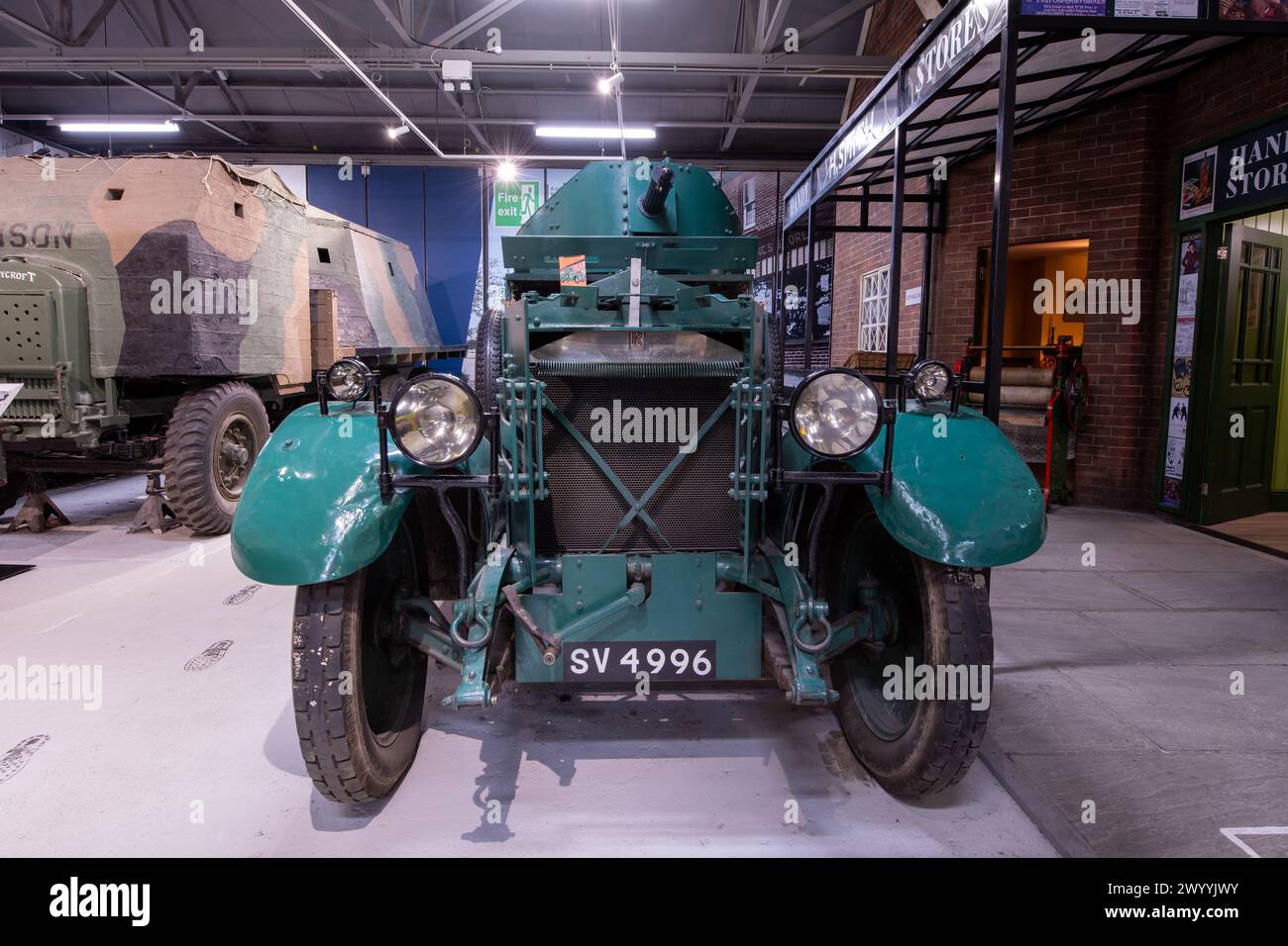 Bovington.Dorset.United Kingdom.February 25th 2024.A Rolls Royce ...