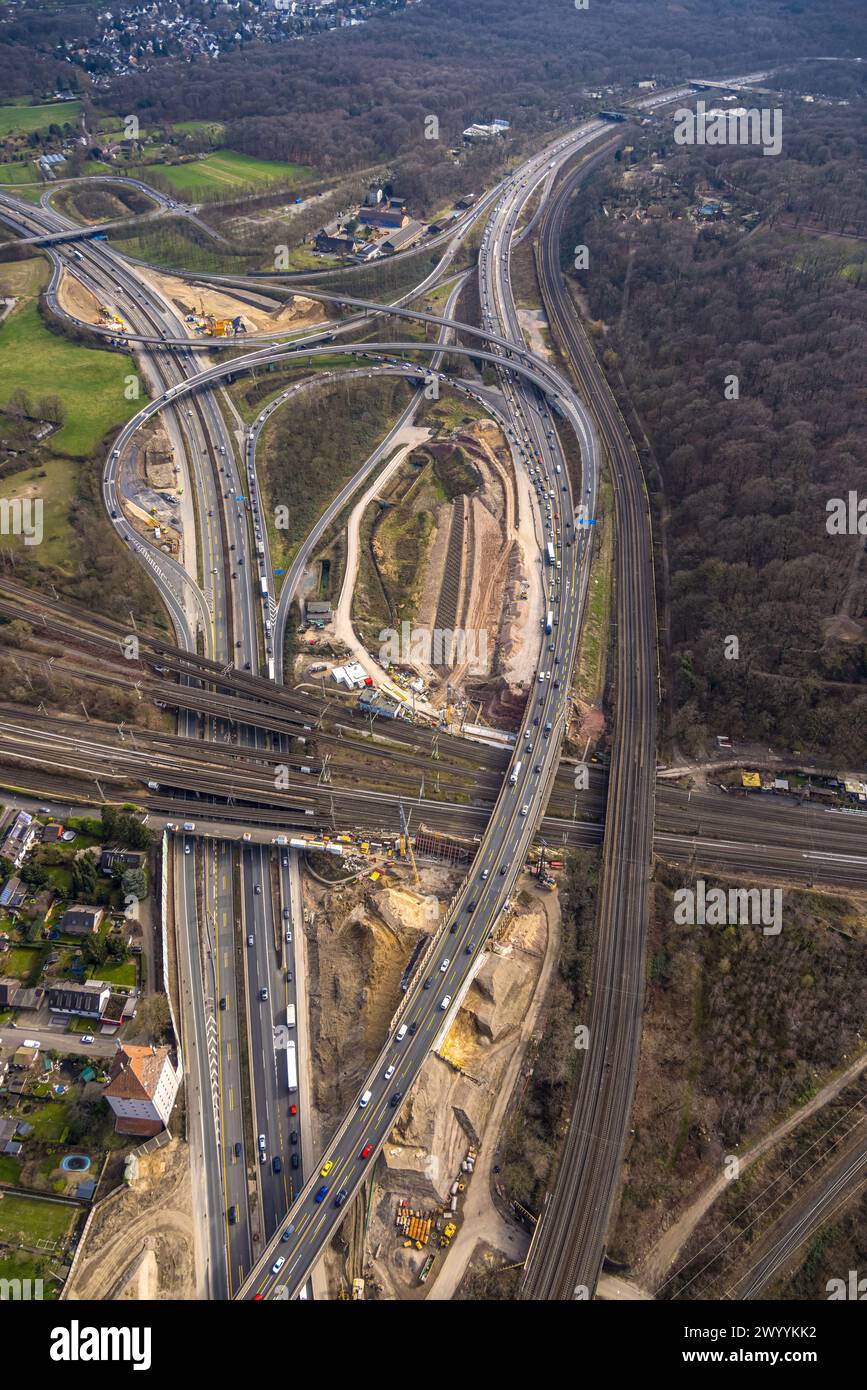 Duisburg kaiserberg freeway junction hi-res stock photography and ...