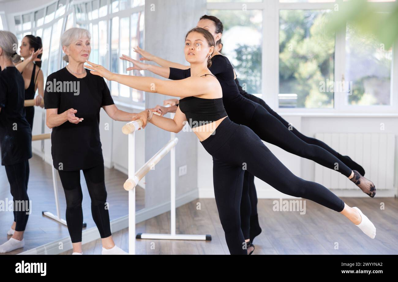 Ballet barre different hi-res stock photography and images - Alamy