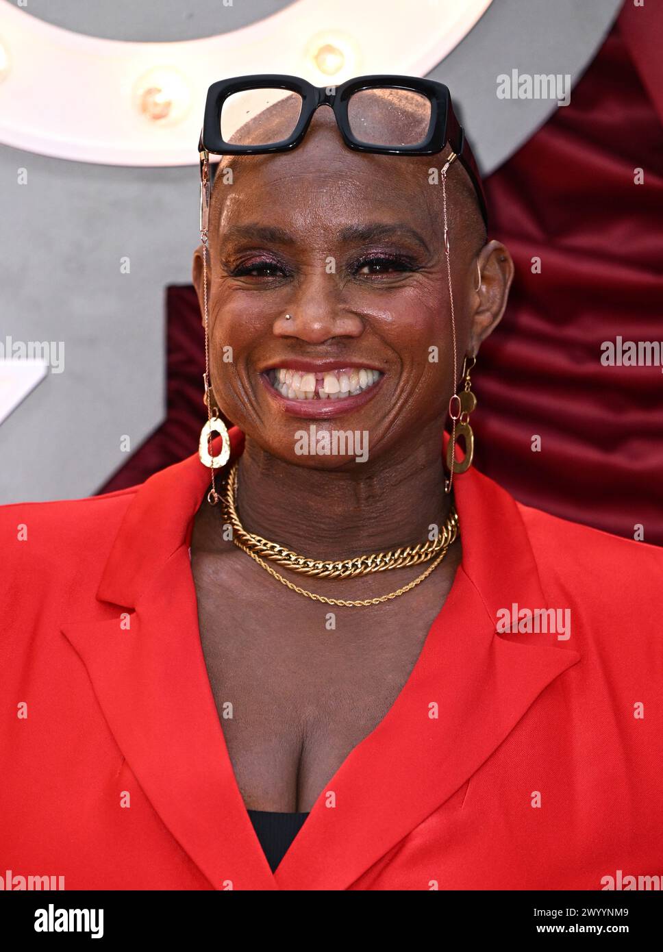 London, UK. April 8th, 2024. Andi Oliver arriving at the Back To Black ...