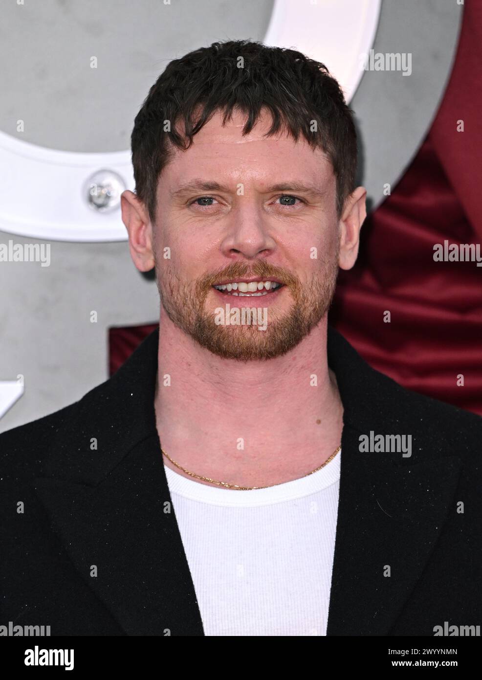 London, UK. April 8th, 2024. Jack O’Connell arriving at the Back To ...