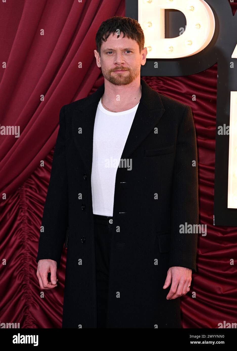 London, UK. April 8th, 2024. Jack O’Connell arriving at the Back To ...