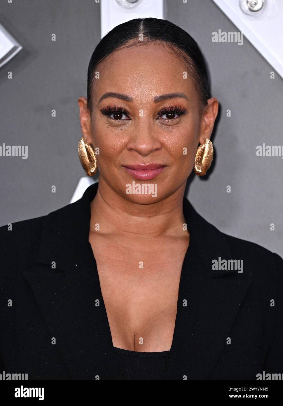 London, UK. April 8th, 2024. Lisa Maffia arriving at the Back To Black ...