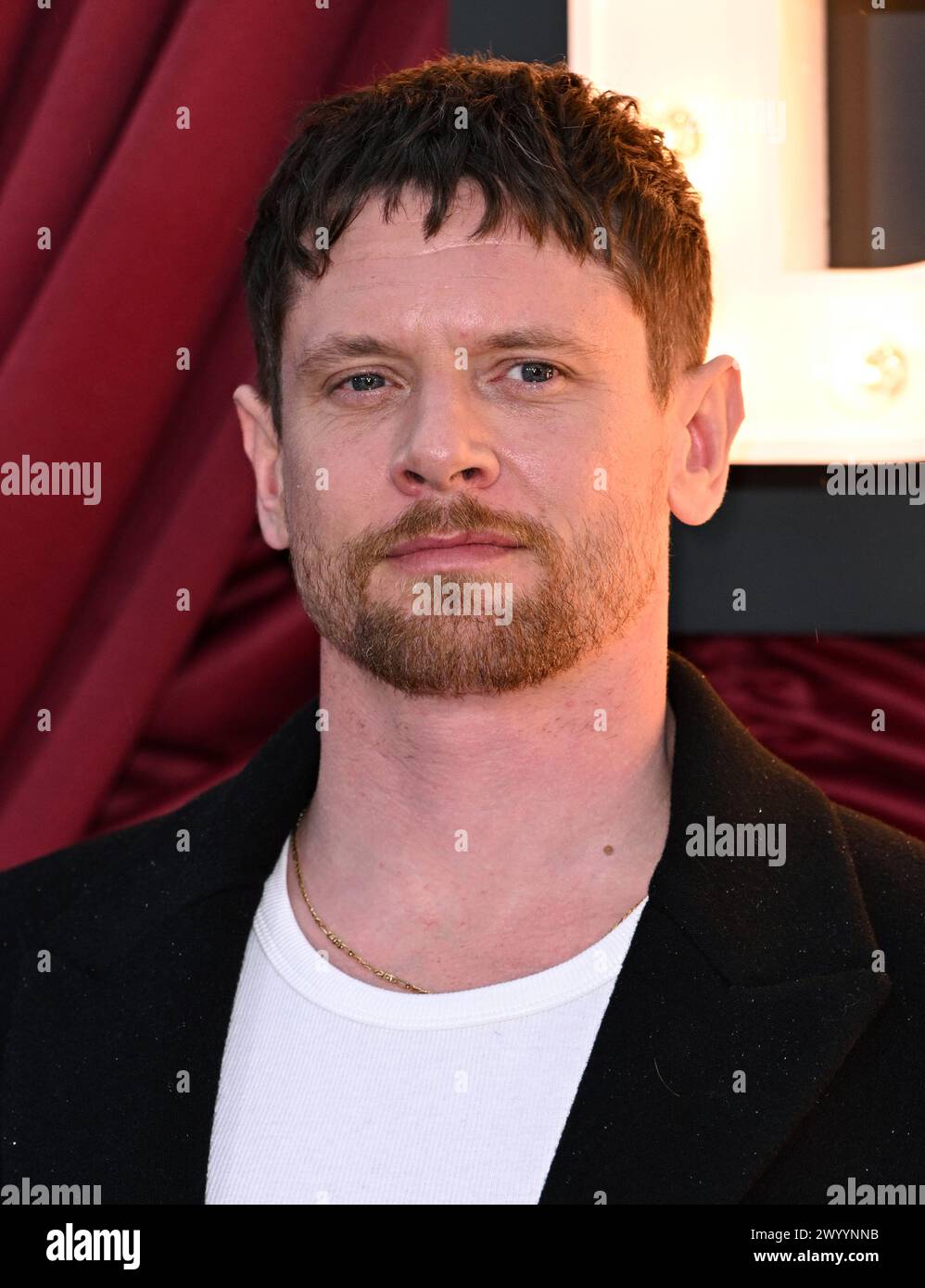 London, UK. April 8th, 2024. Jack O’Connell arriving at the Back To ...