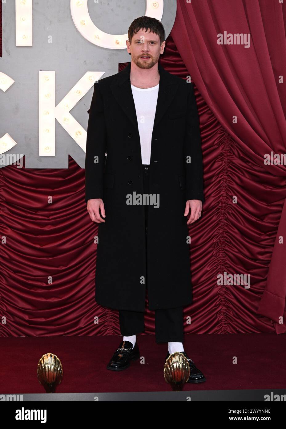 London, UK. April 8th, 2024. Jack O’Connell arriving at the Back To ...
