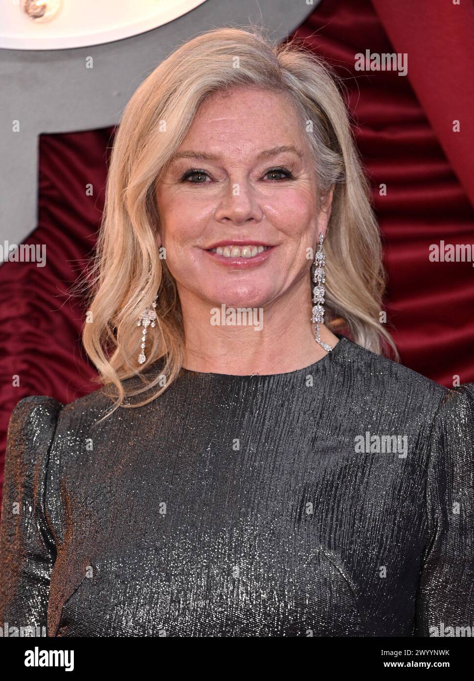 London, UK. April 8th, 2024. Alison Owen arriving at the Back To Black ...