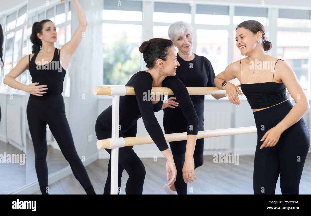 Ballet barre different hi-res stock photography and images - Alamy