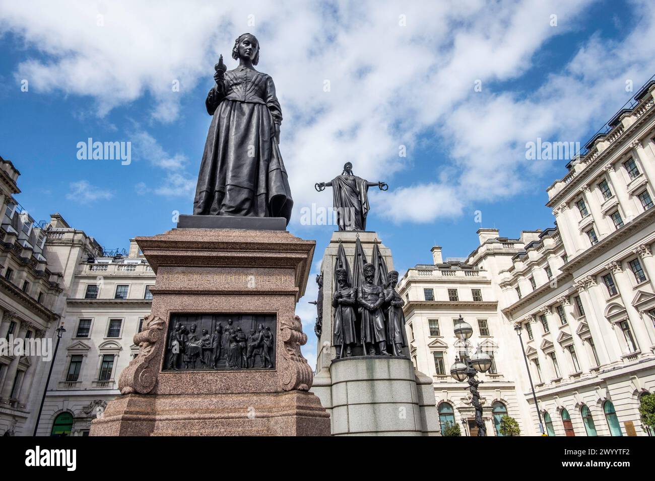 Statue Of Florence Nightingale In Waterloo Place London at Tammy Teague ...