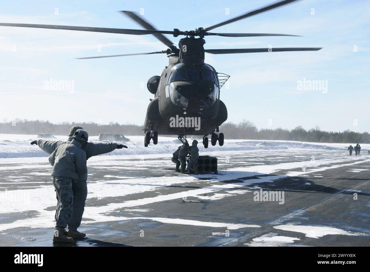Sling load operations training hi-res stock photography and images - Alamy