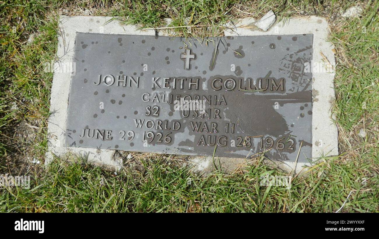 North Hollywood, California, USA 5th April 2024 Actor John Keith Callum ...