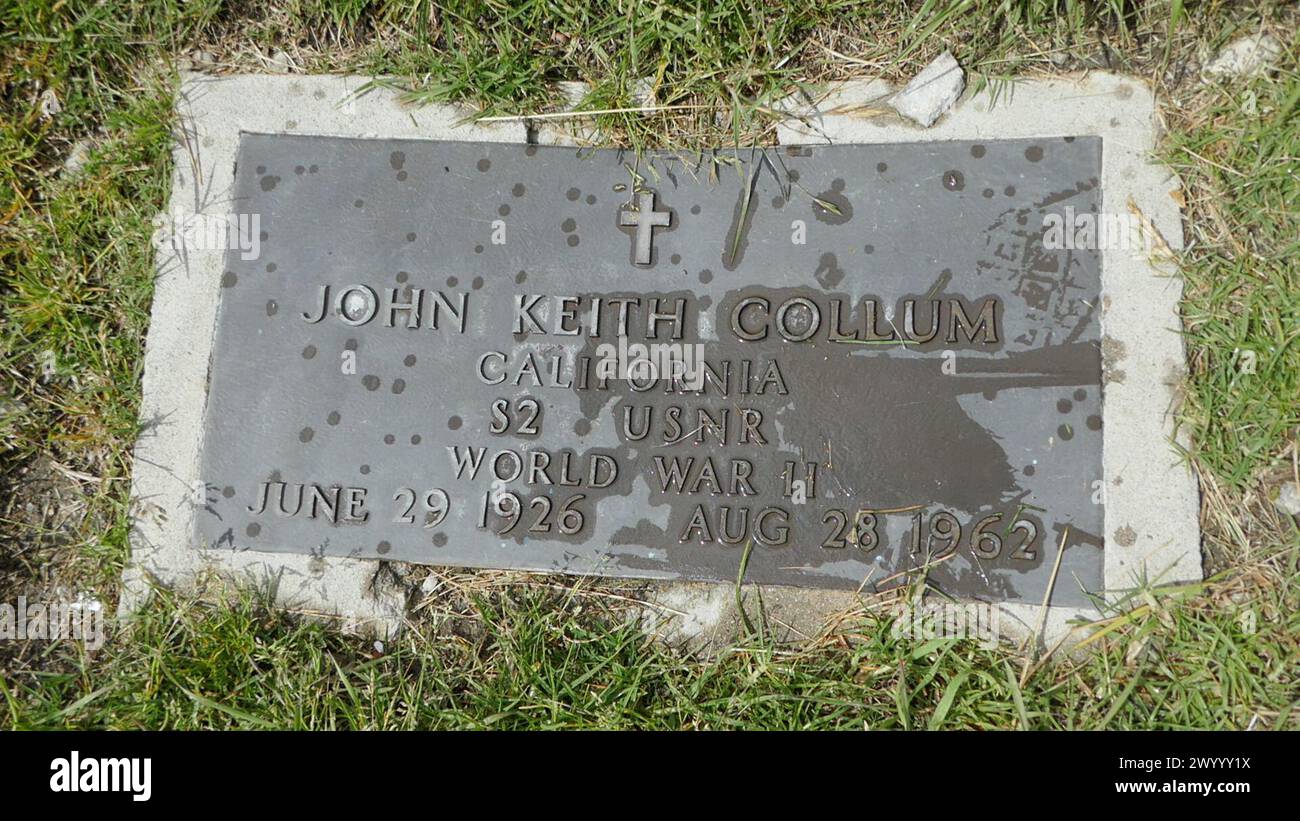 North Hollywood, California, USA 5th April 2024 Actor John Keith Callum ...