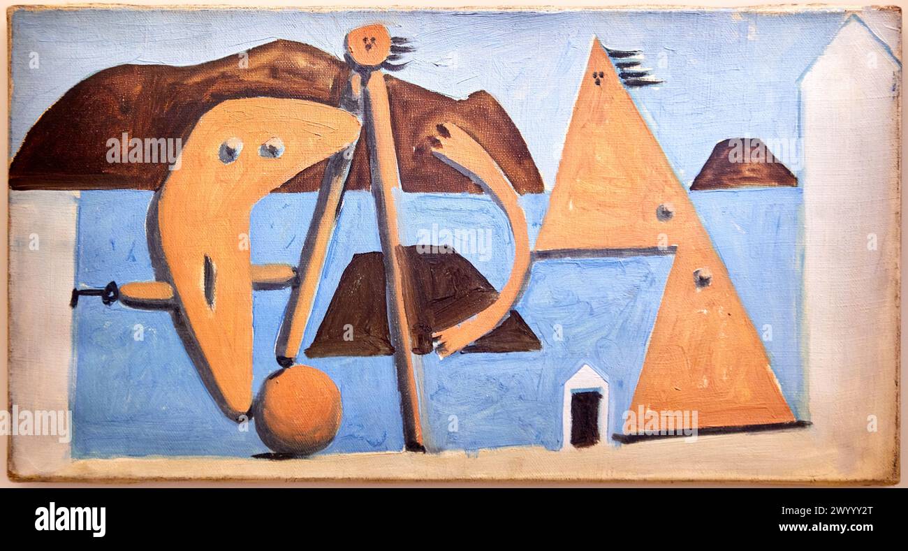 "Baigneuses sur la plage", 1928, Pablo Picasso, Picasso Museum, Paris ...