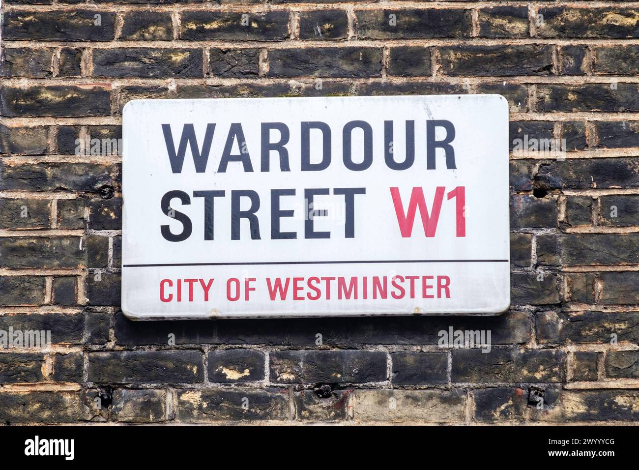London street signs Stock Photo - Alamy