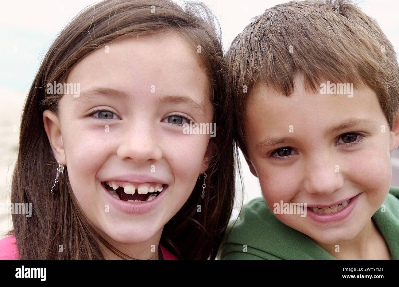 Seven years old children Stock Photo - Alamy