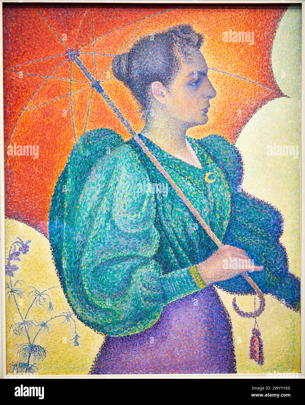 "Femmes à l'ombrelle", 1893, Paul Signac, Musée d'Orsay, Paris, France ...