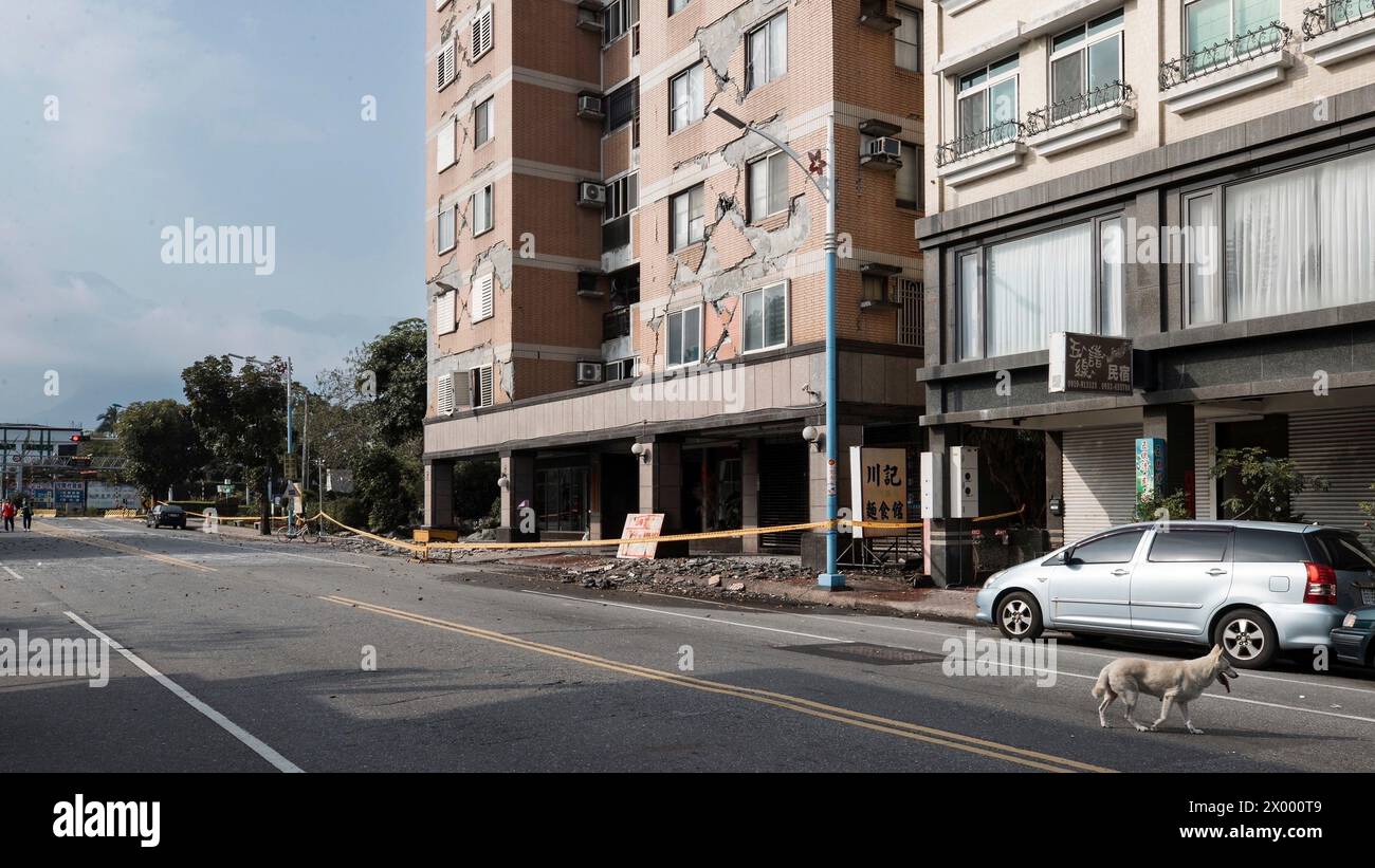 Taiwan earthquake 2024 hi-res stock photography and images - Alamy