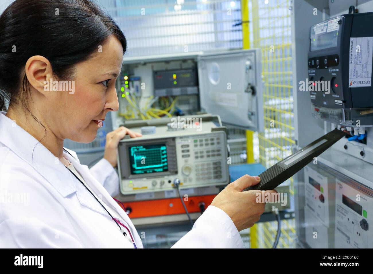 Certification of power electronics equipment hi-res stock photography ...