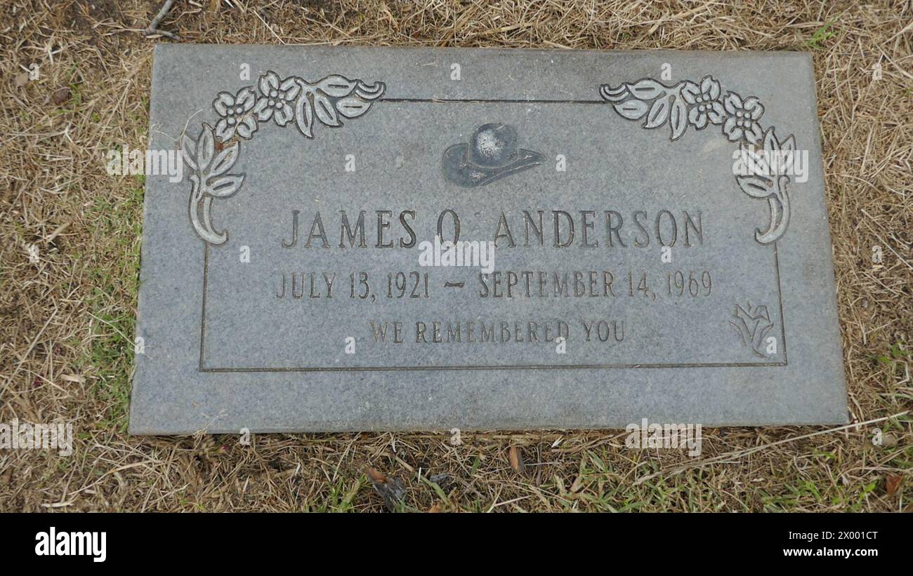 North Hollywood, California, USA 5th April 2024 Actor James O. Anderson ...