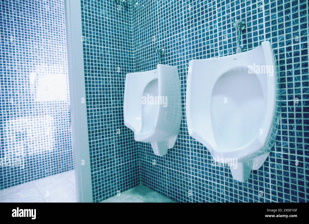 Masculine restroom hi-res stock photography and images - Alamy