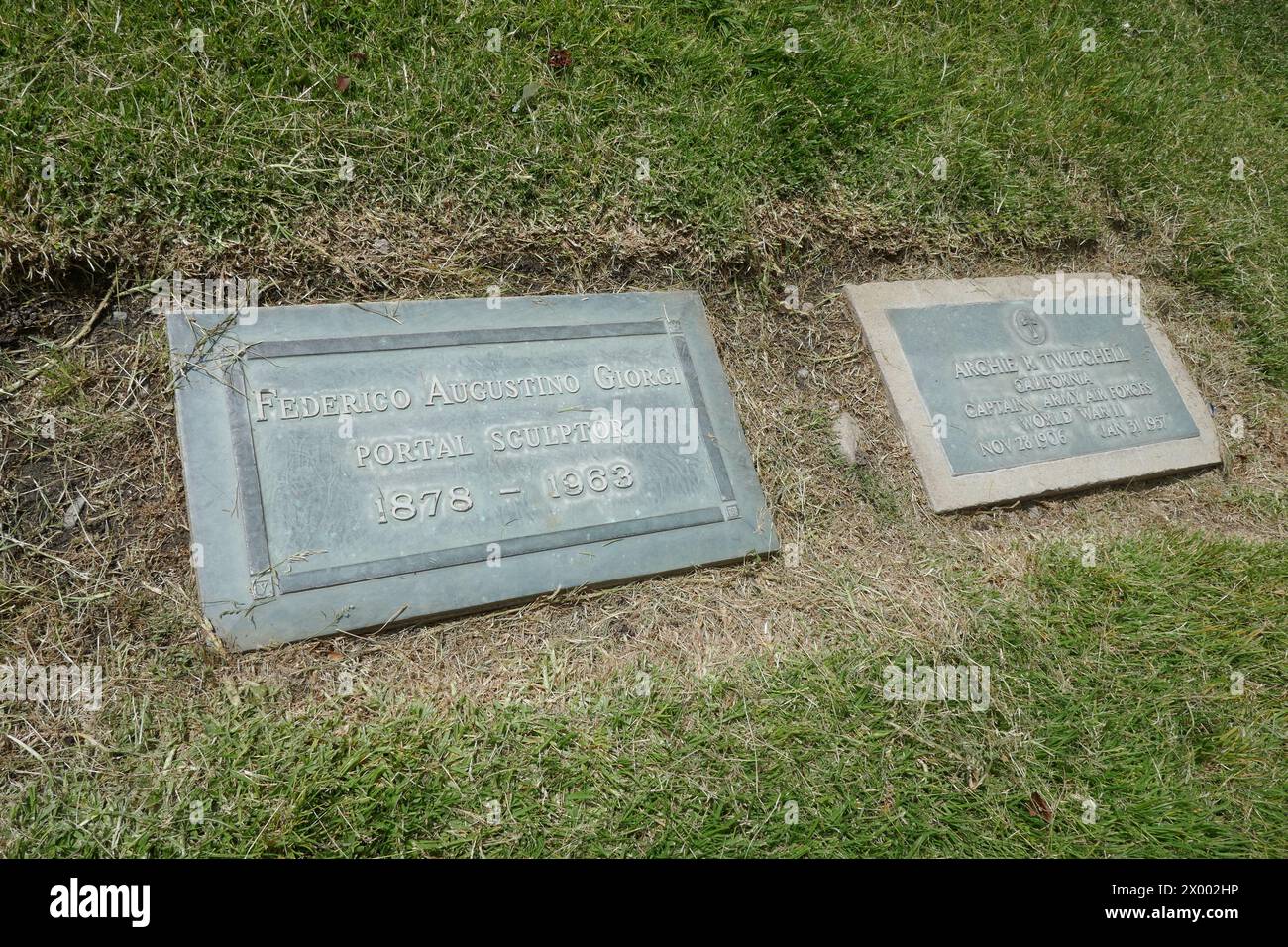 North Hollywood, California, USA 5th April 2024 Artist Federico ...