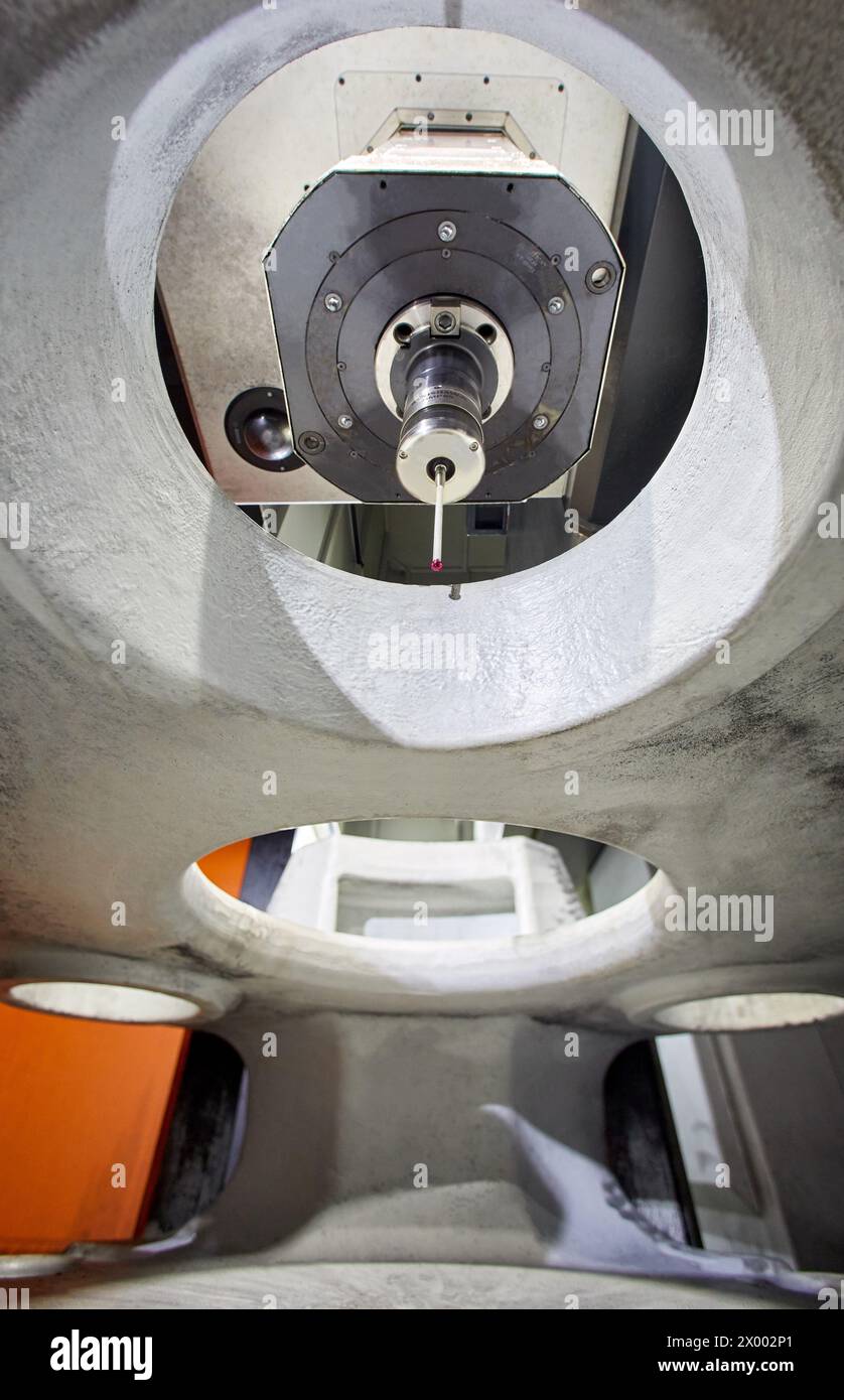 Three-dimensional measurement. Machining Center. CNC. Vertical lathe ...