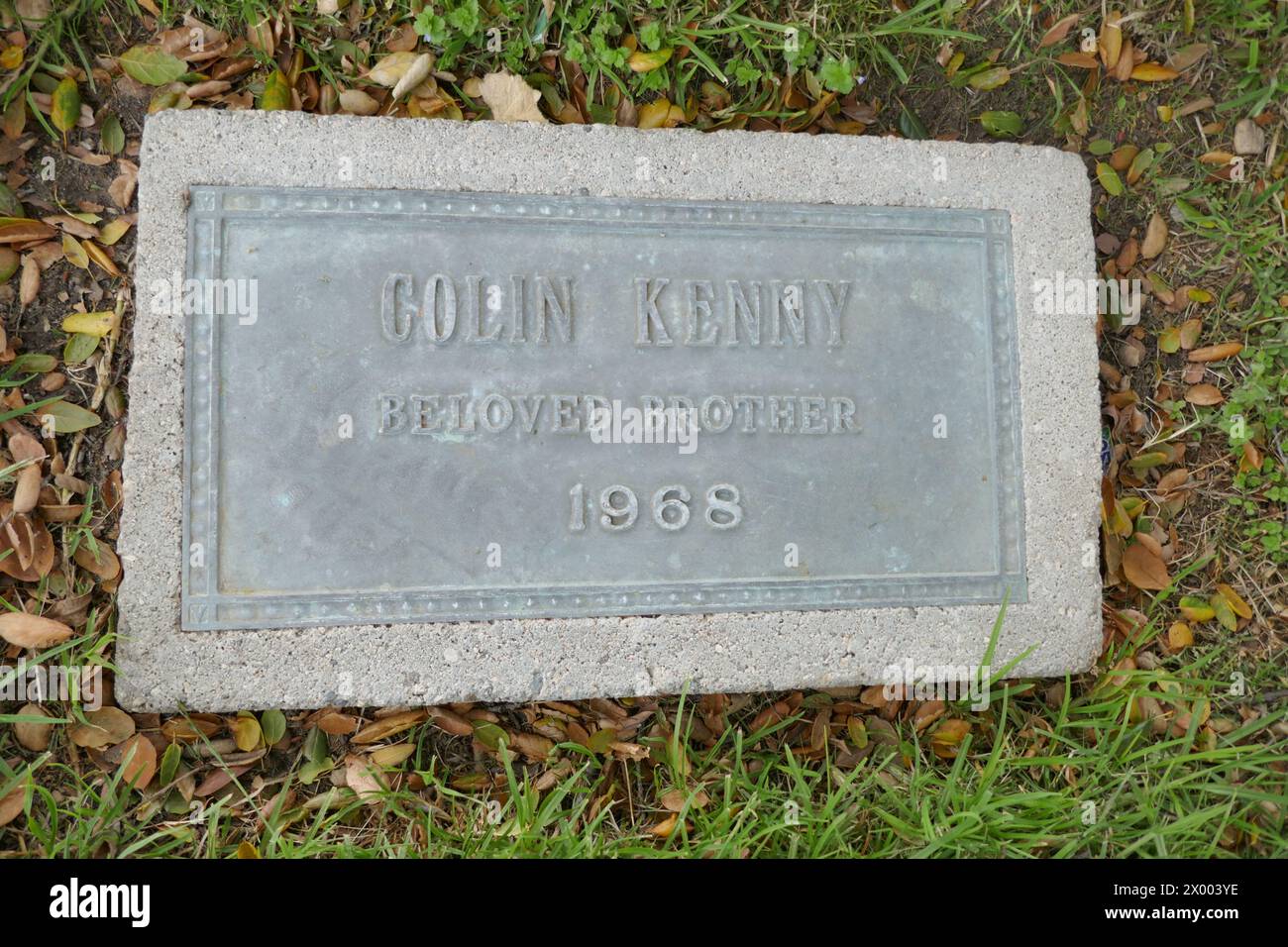 North Hollywood, California, USA 5th April 2024 Actor Colin Kenny Grave ...