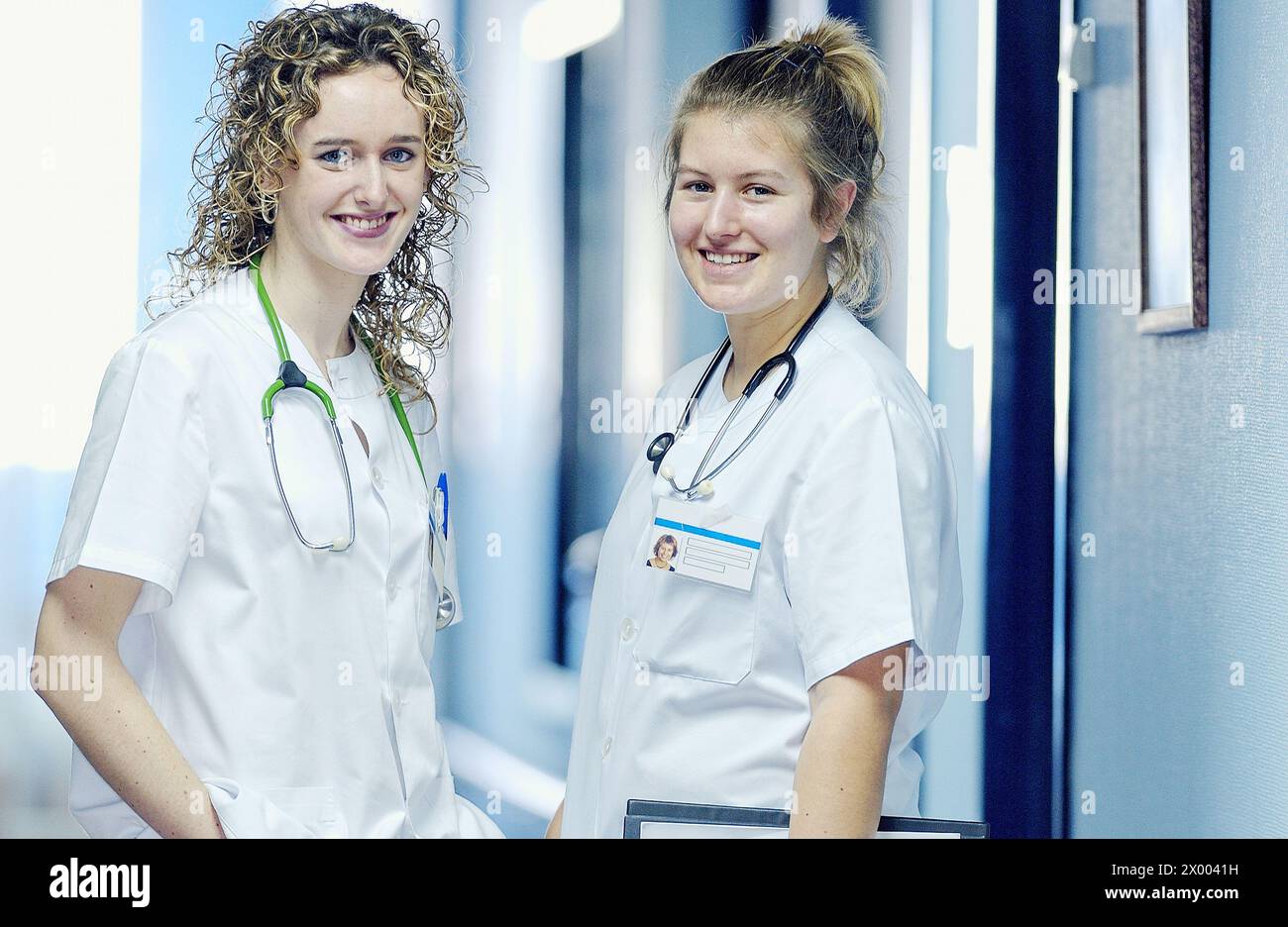 Nurse students at hospital Stock Photo - Alamy