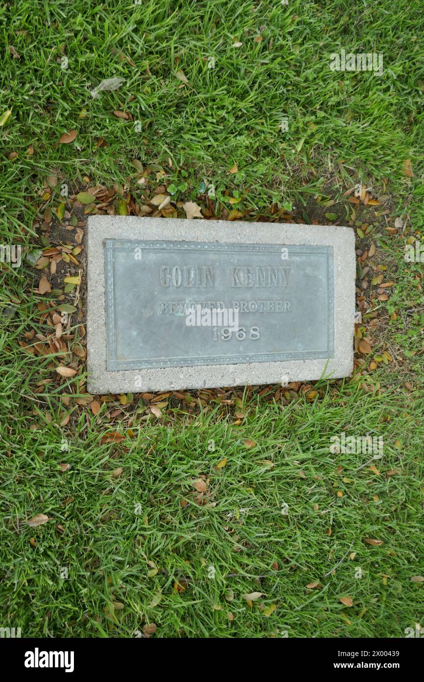 North Hollywood, California, USA 5th April 2024 Actor Colin Kenny Grave ...