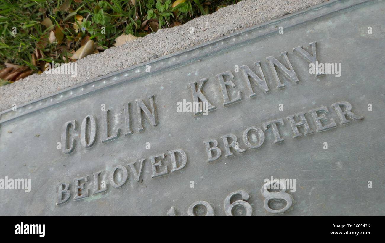 North Hollywood, California, USA 5th April 2024 Actor Colin Kenny Grave ...