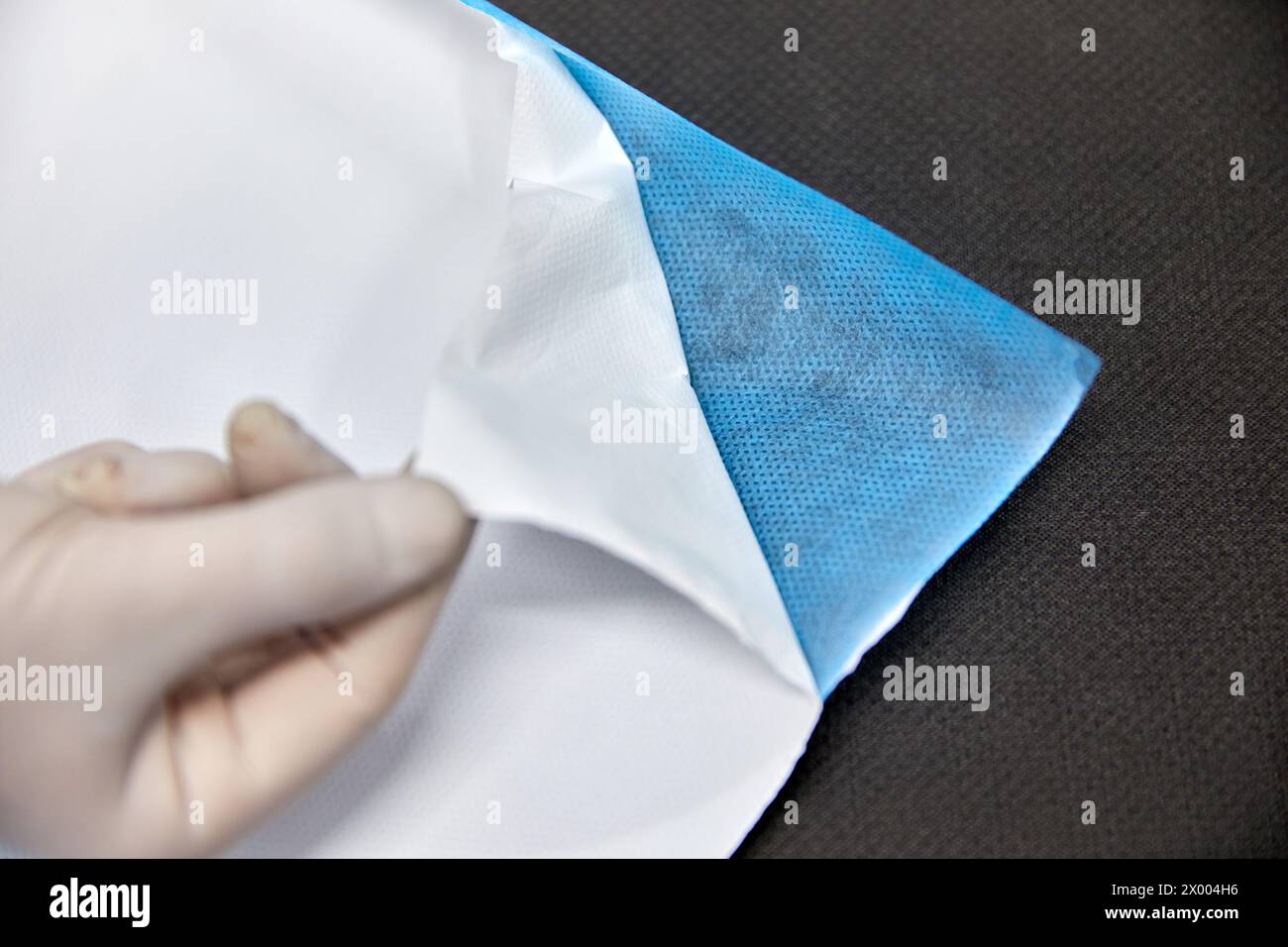 Electrospinning nanofiber manufacturing equipment hi-res stock ...