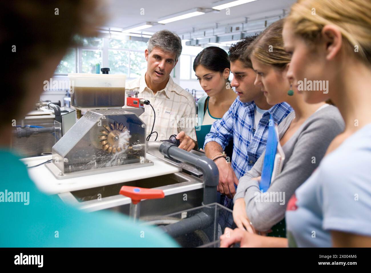 ue Country. Students, Turbine, Hydraulic machines laboratory ...