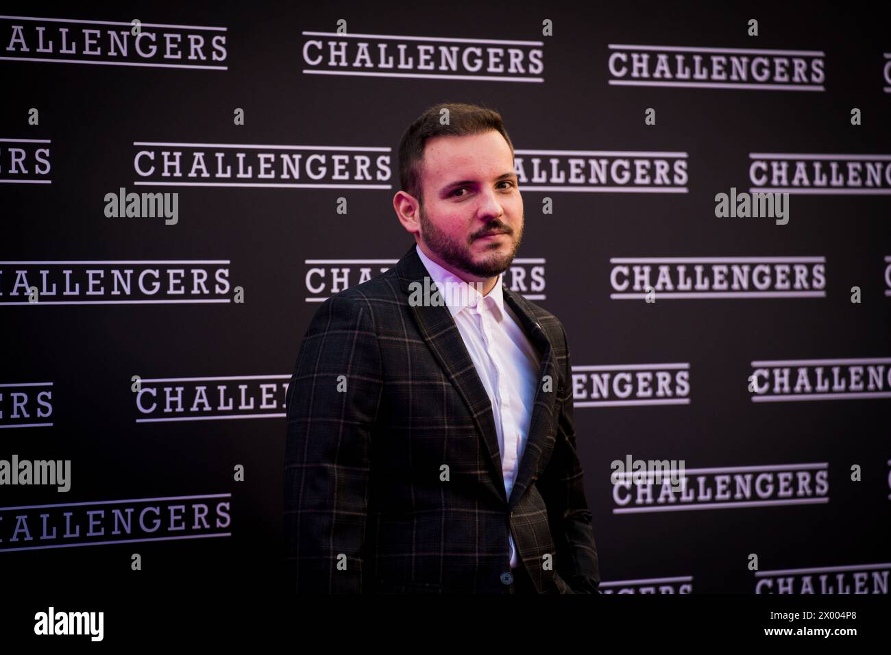 ROME, ITALY - APRIL 08: attends the premiere of "Challengers" at Cinema ...