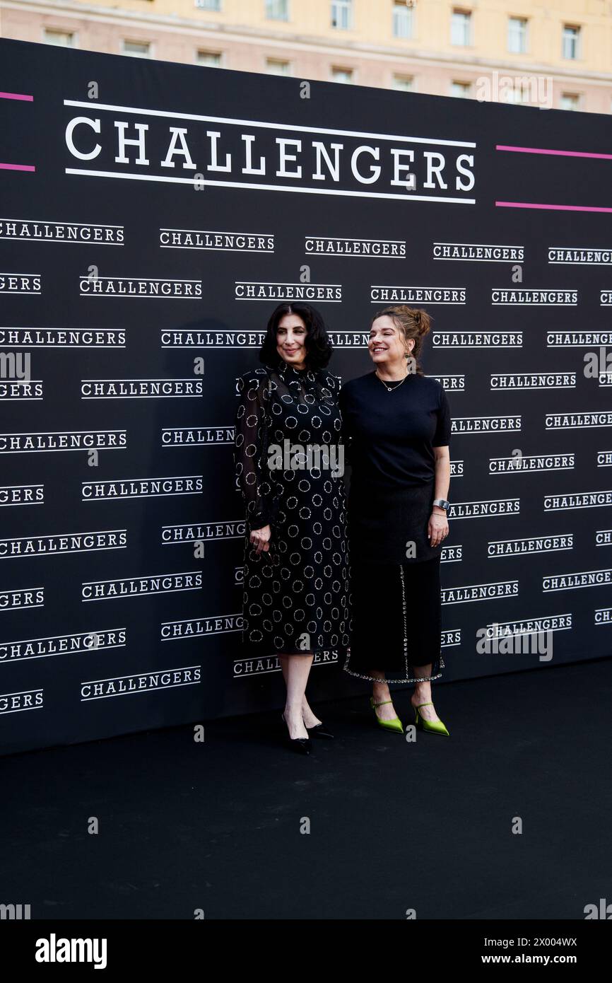 ROME, ITALY - APRIL 08: Amy Pascal, Rachel O'Connor attend the premiere ...