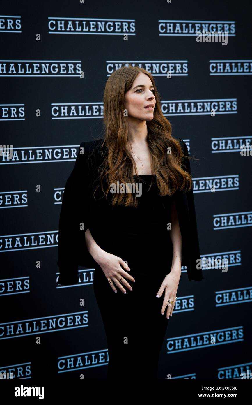 ROME, ITALY - APRIL 08: Valentina Romani attends the premiere of ...