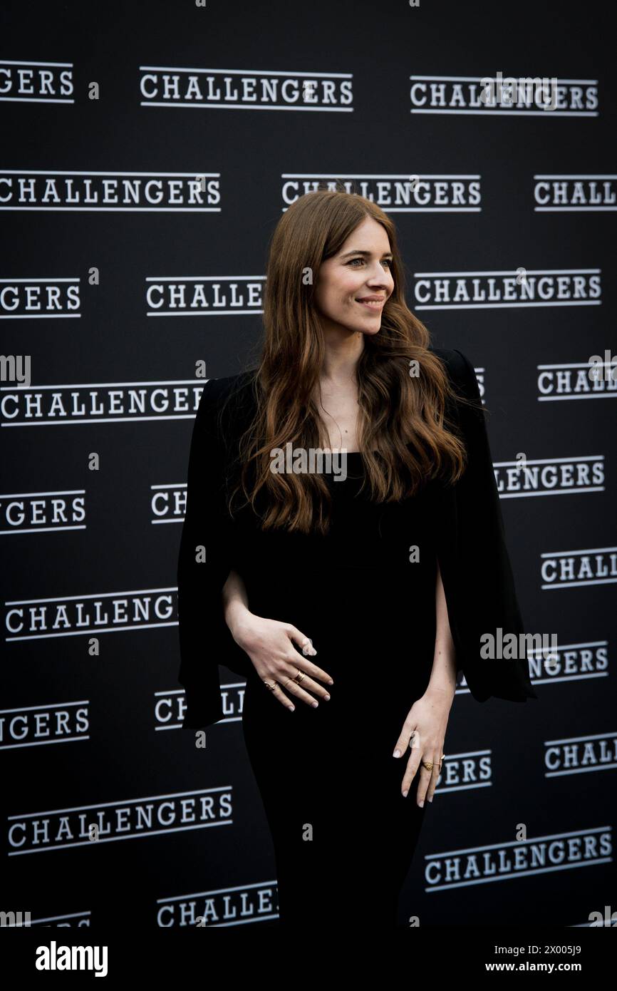 ROME, ITALY - APRIL 08: Valentina Romani attends the premiere of ...