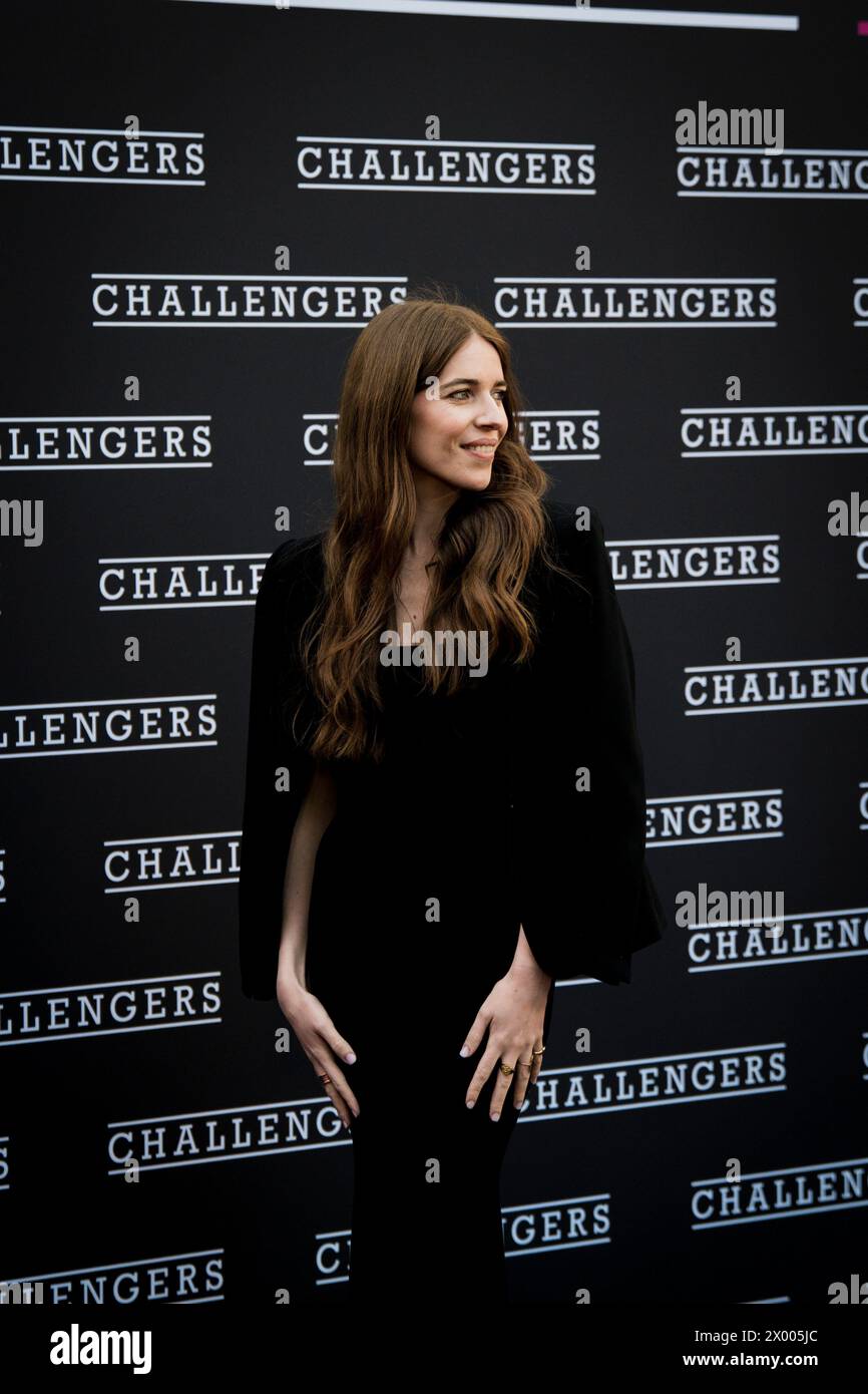 ROME, ITALY - APRIL 08: Valentina Romani attends the premiere of ...