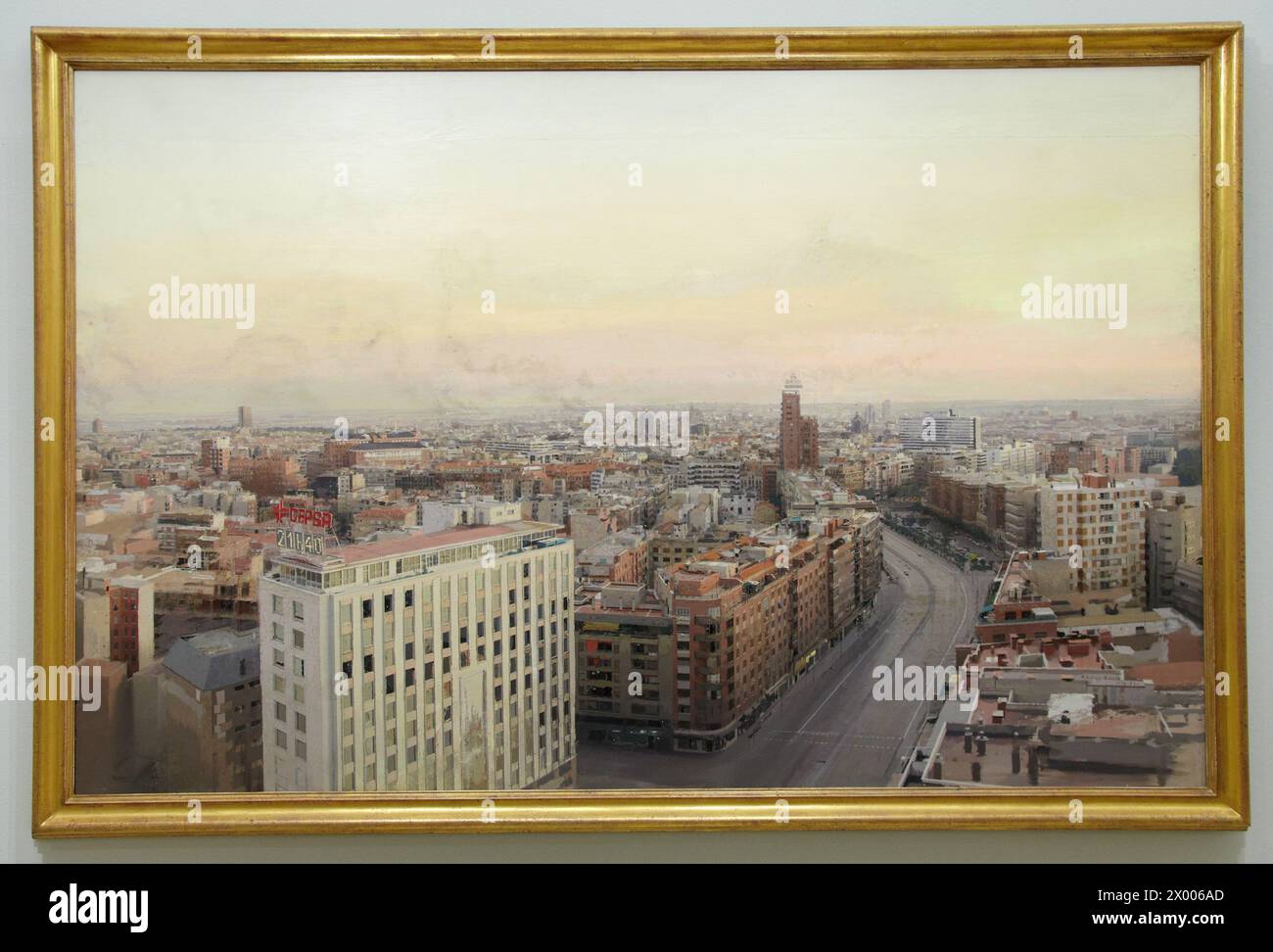 ´View of Madrid from Torres Blancas´, 1974-1982, Antonio Lopez ...