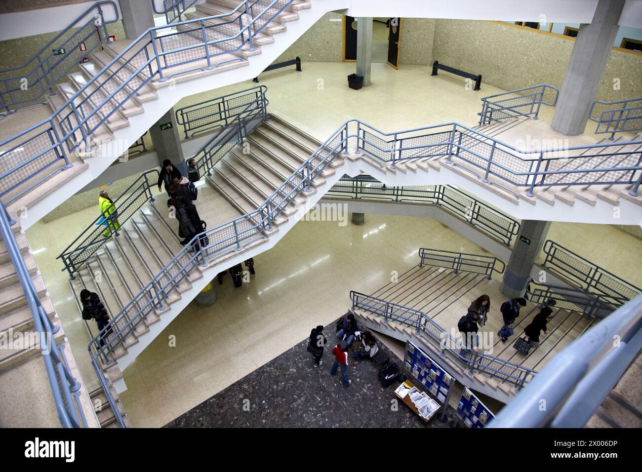 Stairs, School of Journalism and Communications, University of the ...