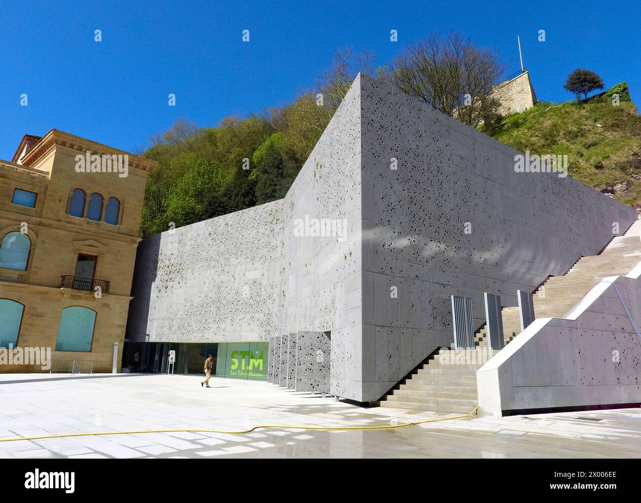 Museo de San Telmo museum, Plaza Zuloaga square, San Sebastian ...