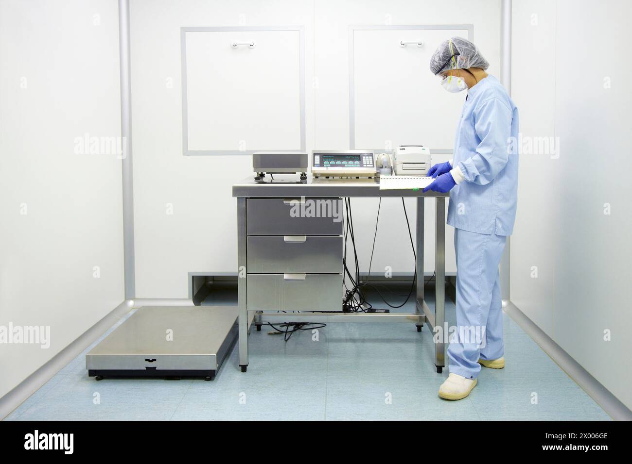 Weight balance, Drug manufacturing plant, Pharmaceutical plant ...